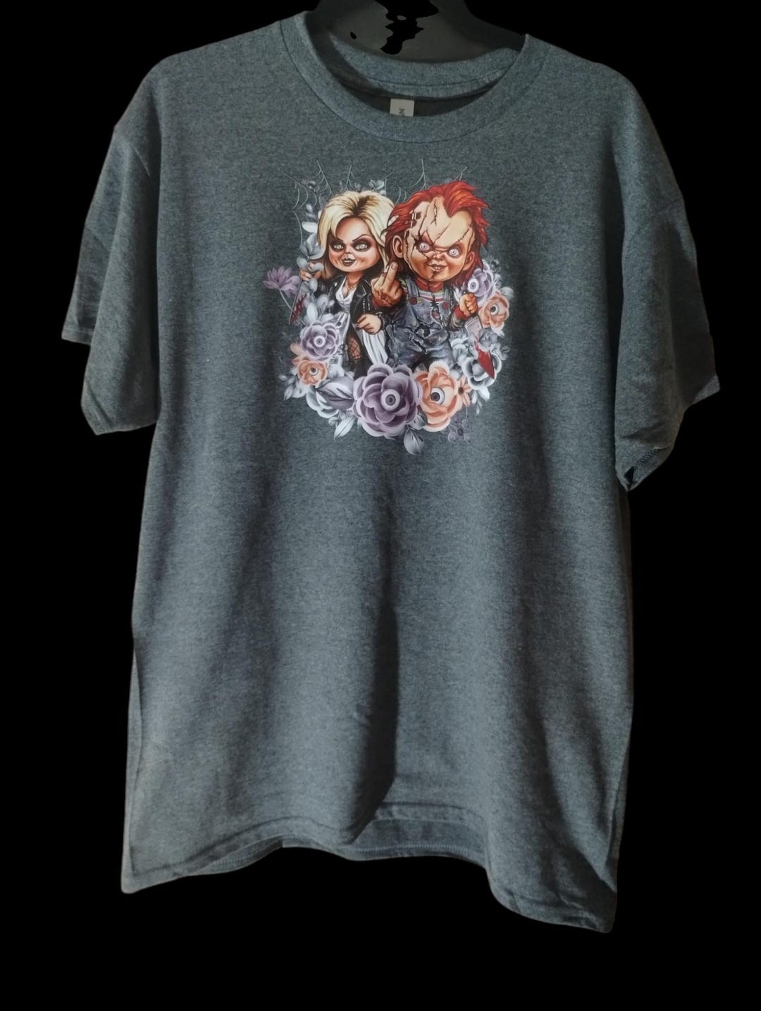 Bride of Chucky Gray T Shirt in Large - Etsy