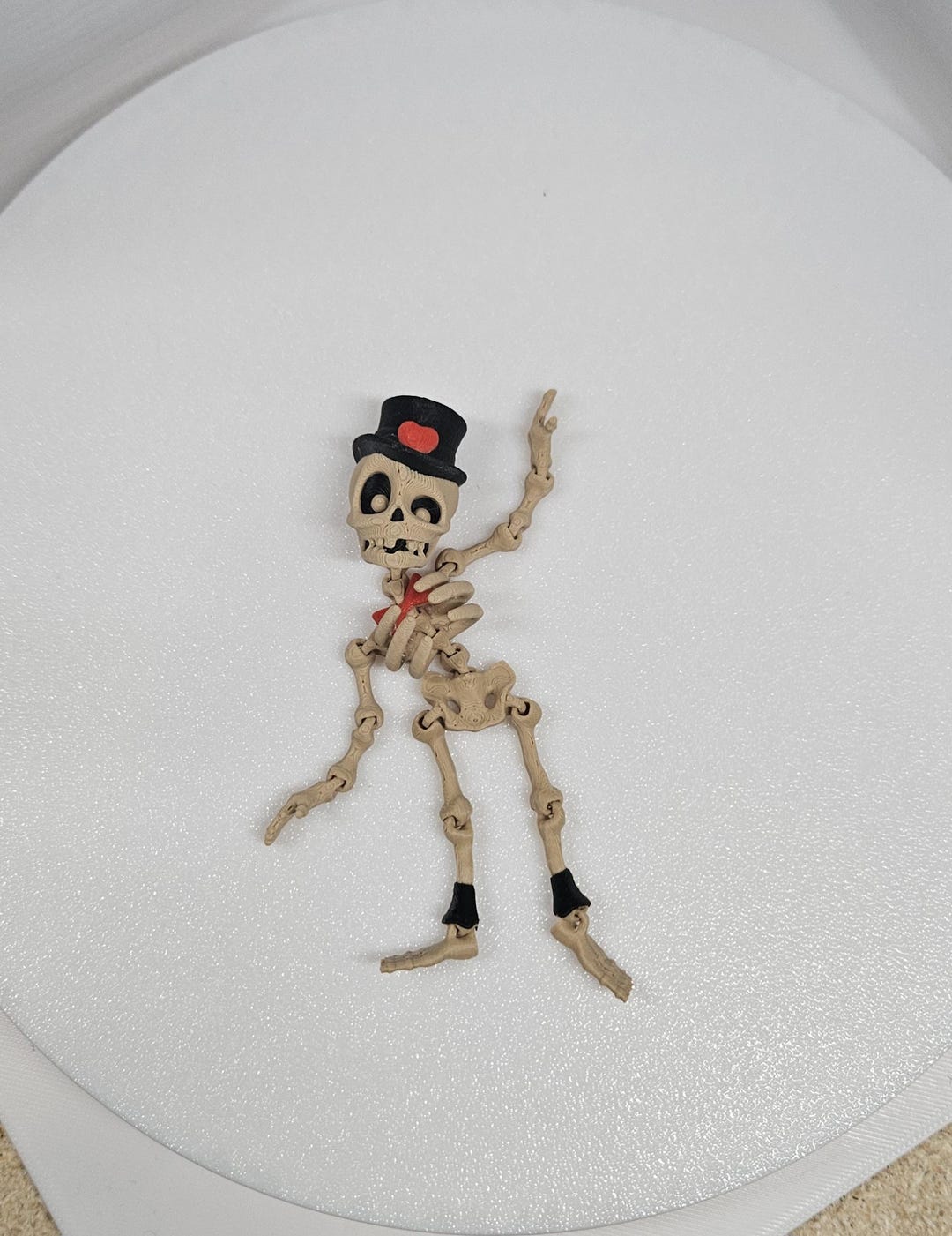3D Printed Articulated Flexy Dapper Skeleton - Etsy