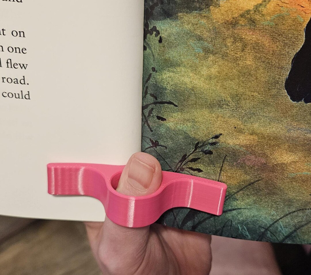 3D Printed Book Page Holder - Etsy