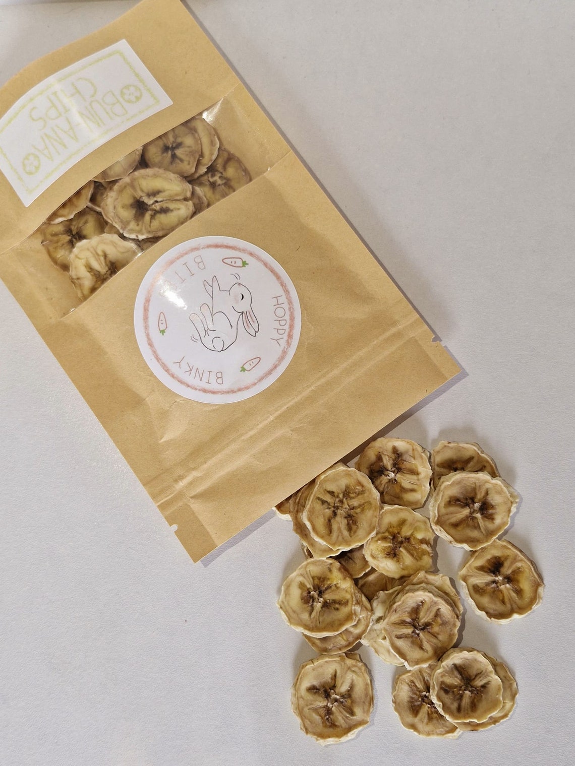 Bun-ana Chips Dehydrated Banana Chips for Small Animals Rabbits ...