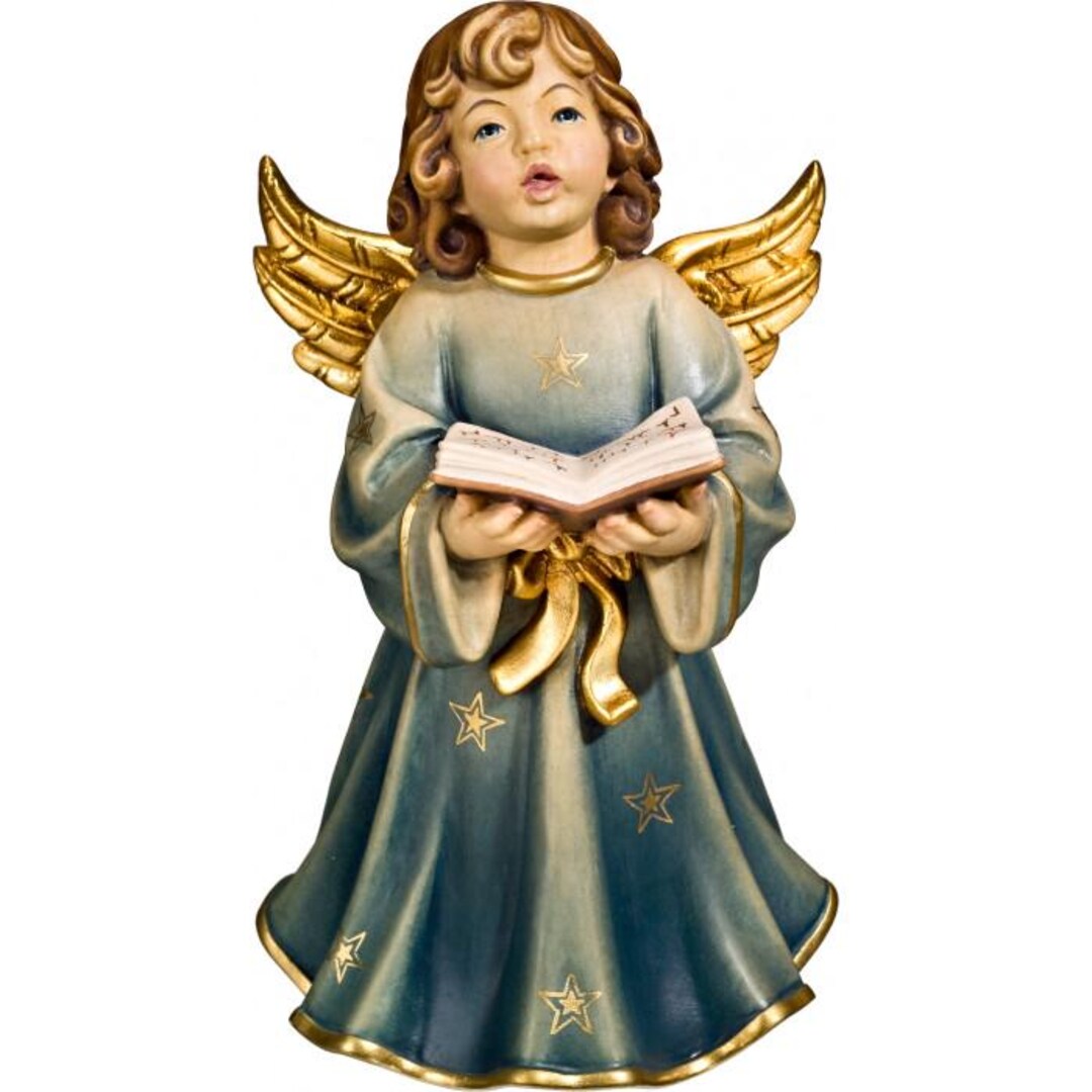 ANGEL SYMPHONY With Carved Wooden Violin - Etsy