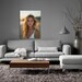 Sunny Beach Portrait Art Print, Natural Beauty in Golden Light Wall Art ...