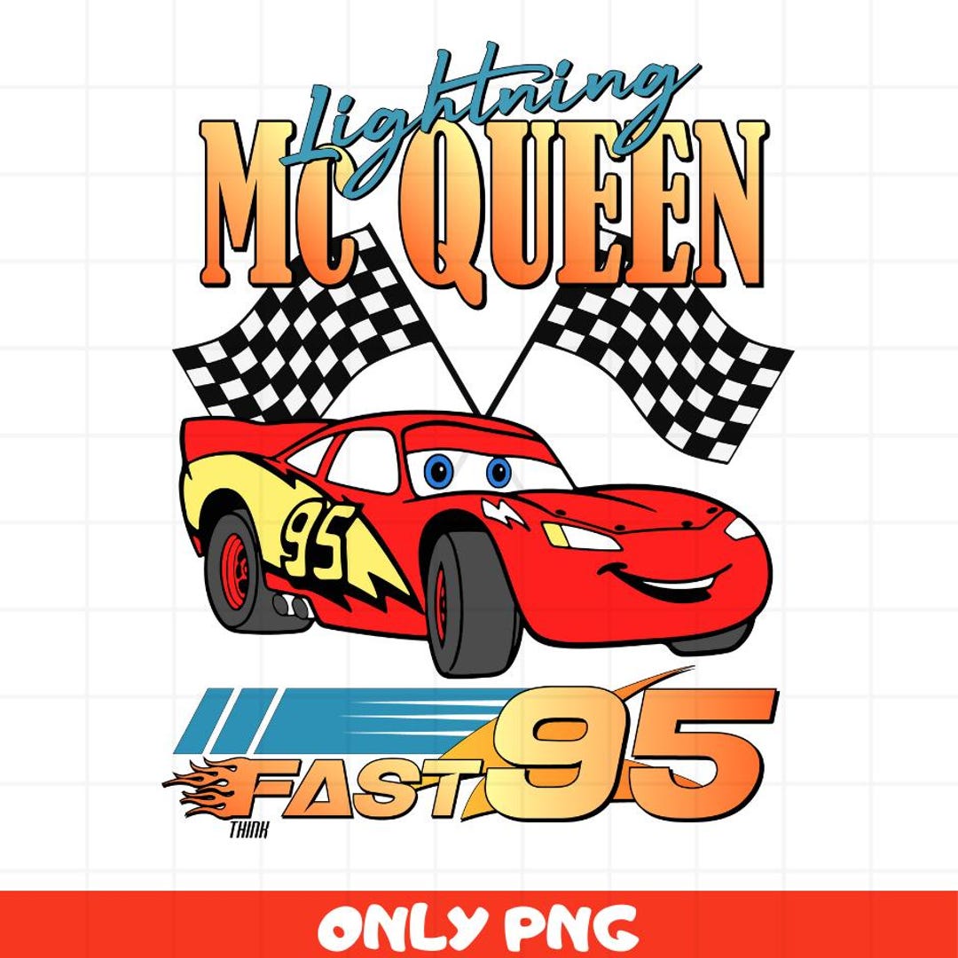 Rayo McQueen PNG, Rayo McQueen PNG, sublimación de Rayo McQueen, Rayo ...