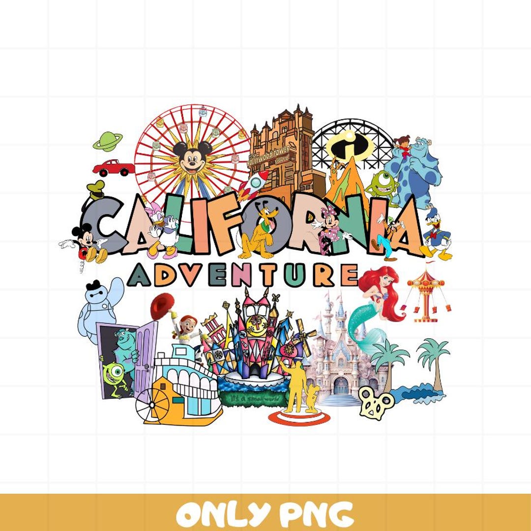 Disney California Adventure Png, Mickey Mouse Png, Minnie Mickey Svg ...