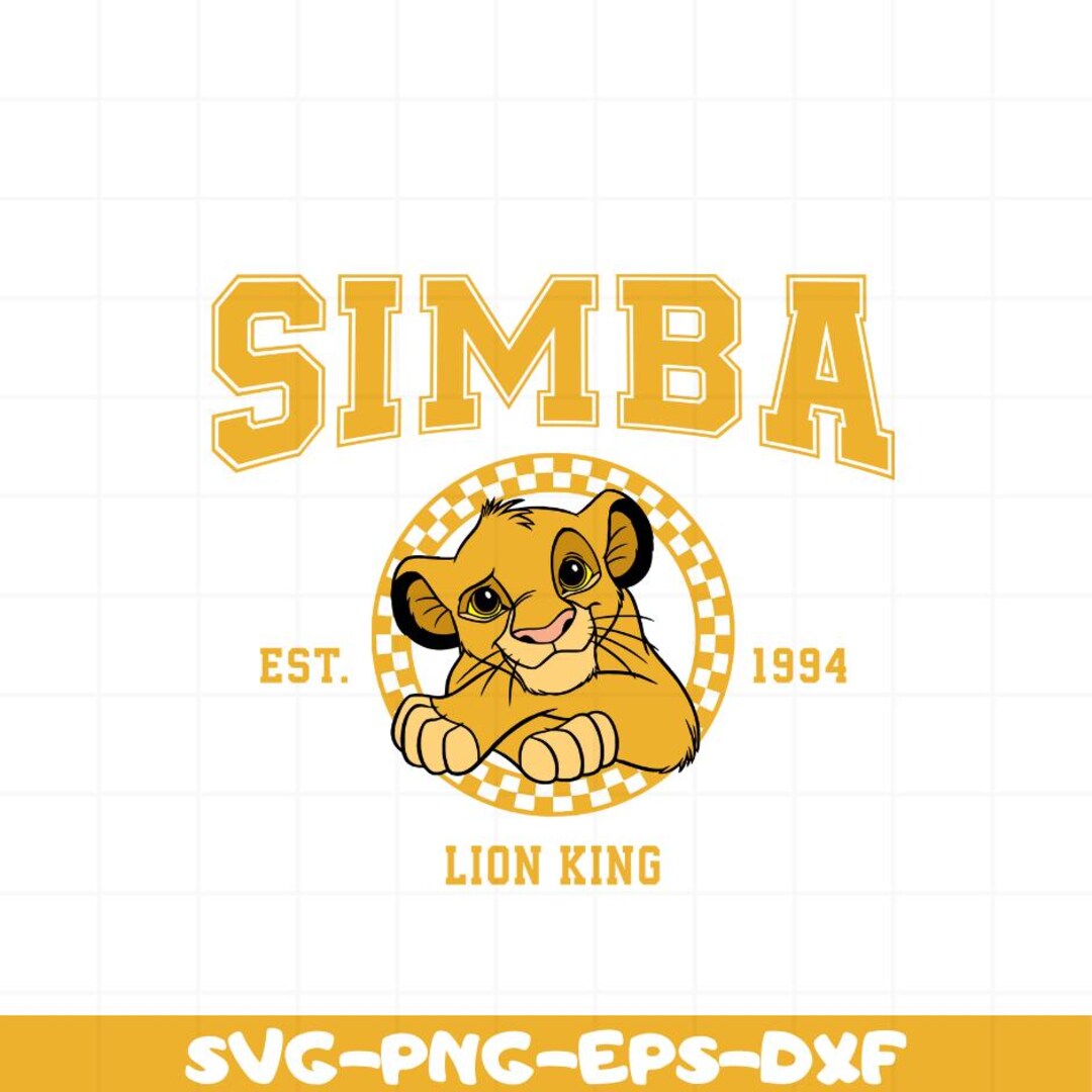 Simba Crown Svg, Lion King Svg, Hakuna Matata Svg, Kawaii Svg, Cricut ...