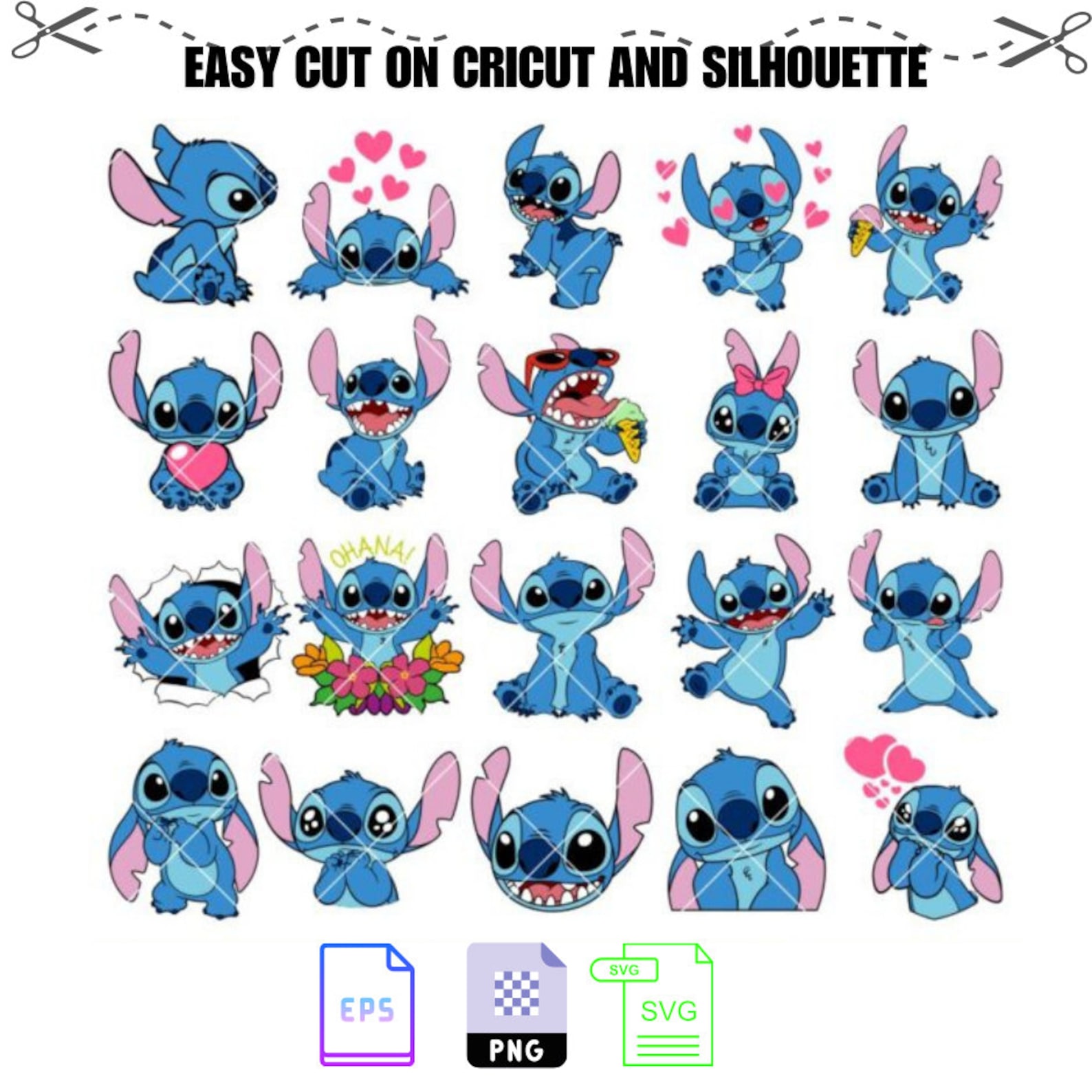 Layered Stitch Svg Bundle, Instant Download, Bundle for Cricut ...