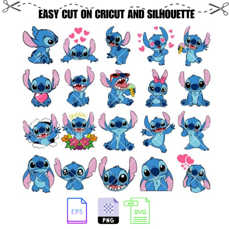 Layered Stitch Svg Bundle, Instant Download, Bundle for Cricut ...