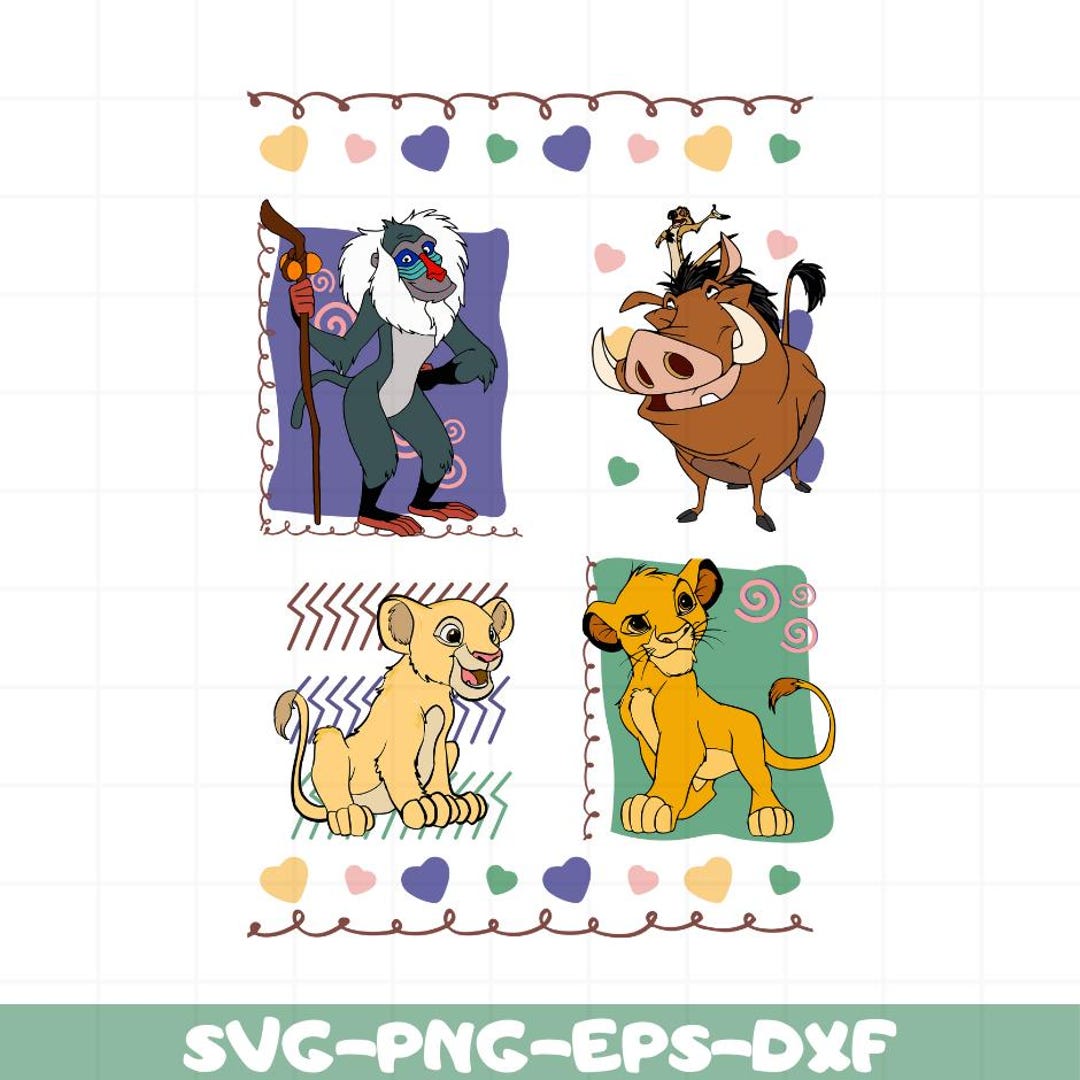 Simba Crown Svg, Lion King Svg, Hakuna Matata Svg, Kawaii Svg, Cricut ...