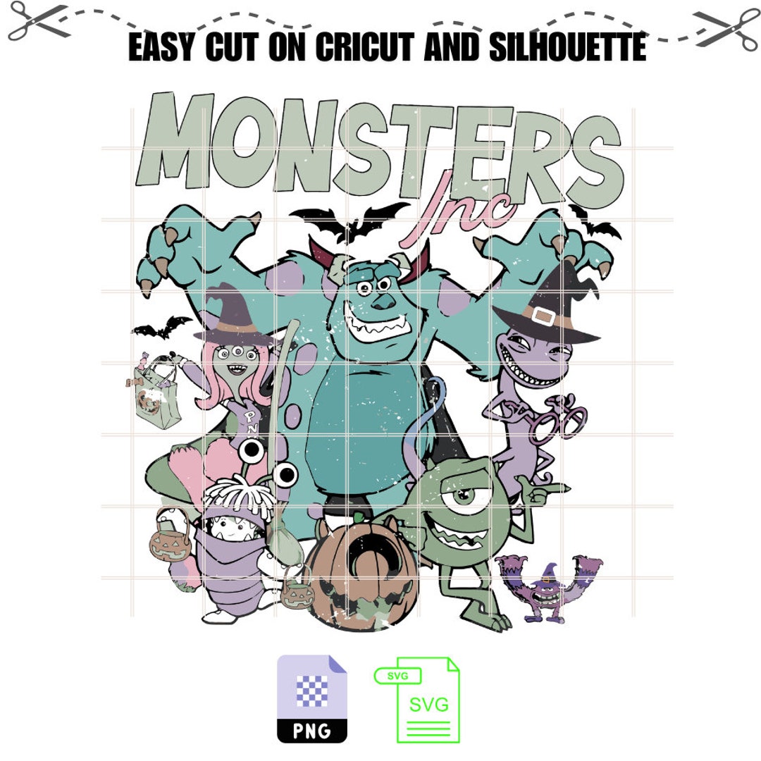 Monsters SVG, Monsters Inc Png, Mike Sully SVG, Monsters Inc Clipart ...