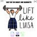 Lift Like Luisa Encanto Svg Digital File , Kawaii Encanto Svg, Digital ...