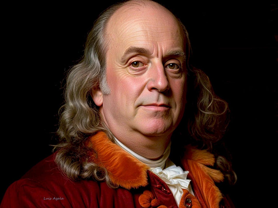 Young Benjamin Franklin - Etsy