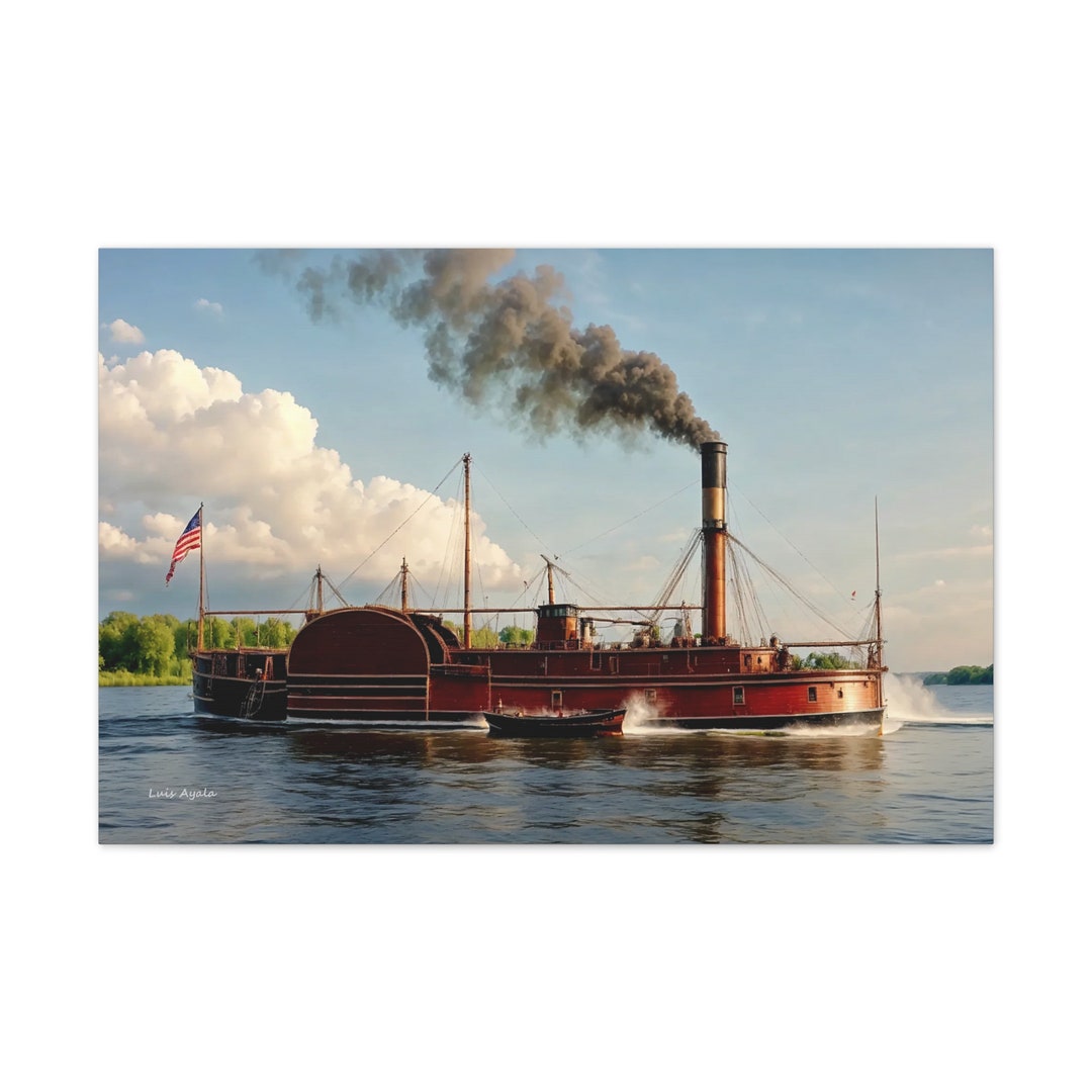 USS New Ironsides Wooden-hulled Broadside Ironclad - Etsy