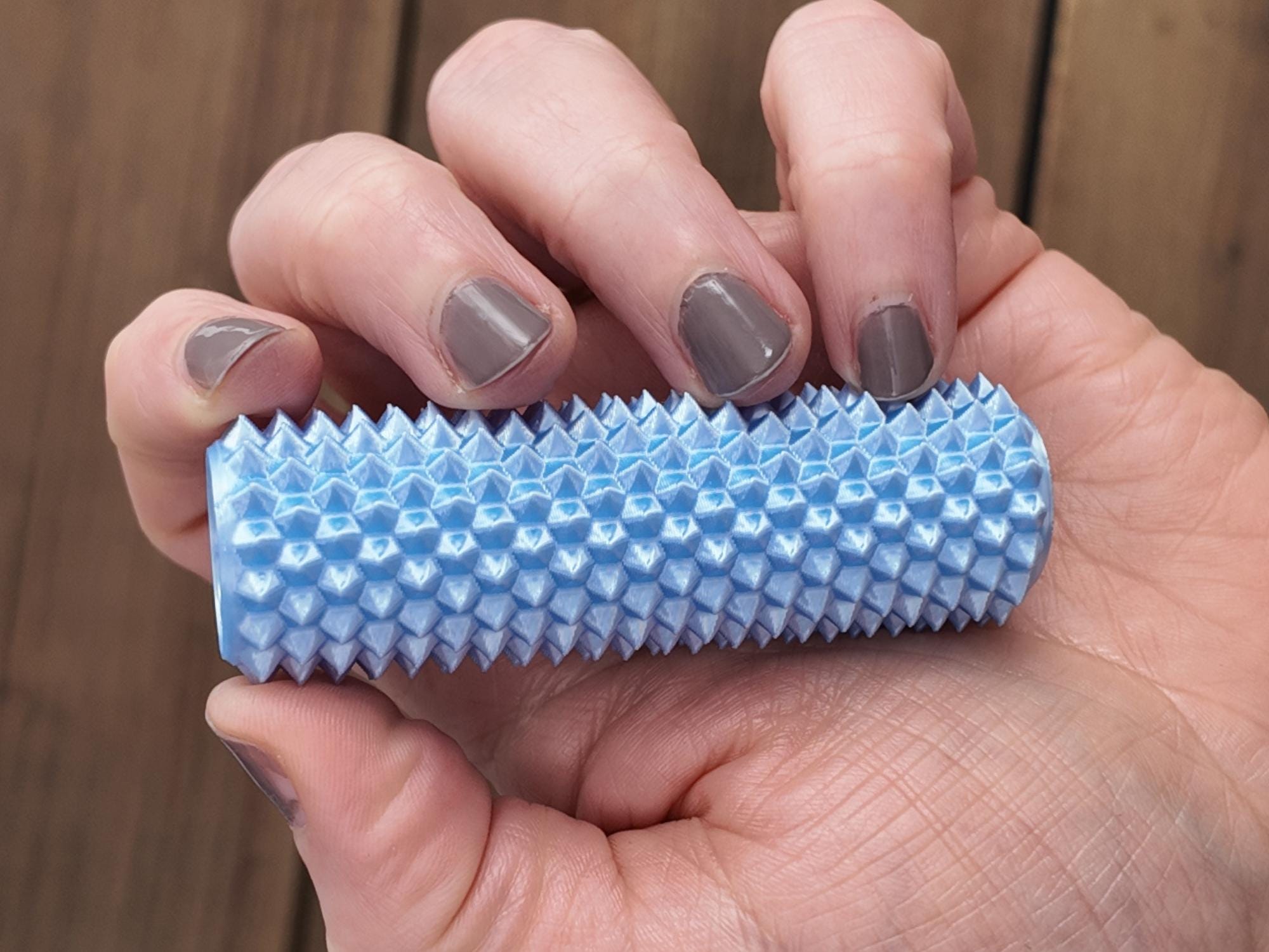 Glossy Spiky Roller Hand Roller Fidget, Sheen Finish - Etsy