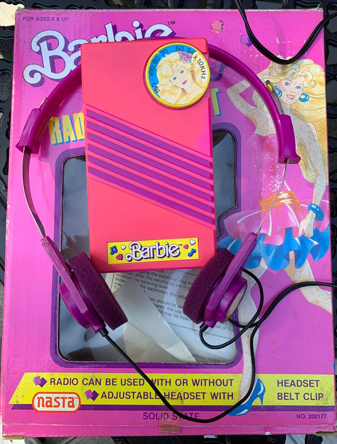 Barbie AM Radio (batteries Not Included). - Etsy