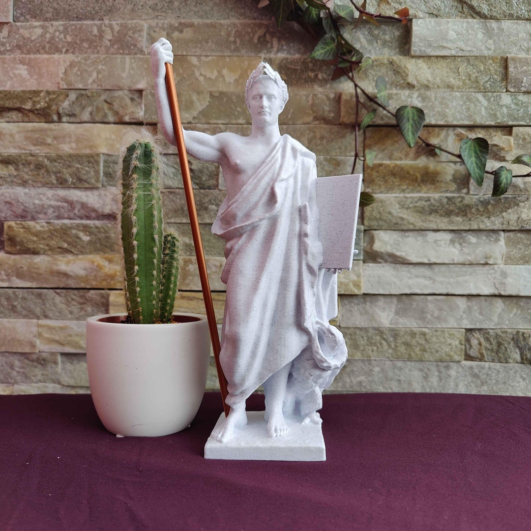 Statue of Napoleon Holding His Cane, High Quality STL 3D File ...