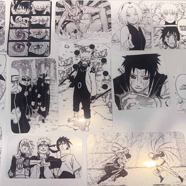 Naruto Manga Panels - Etsy