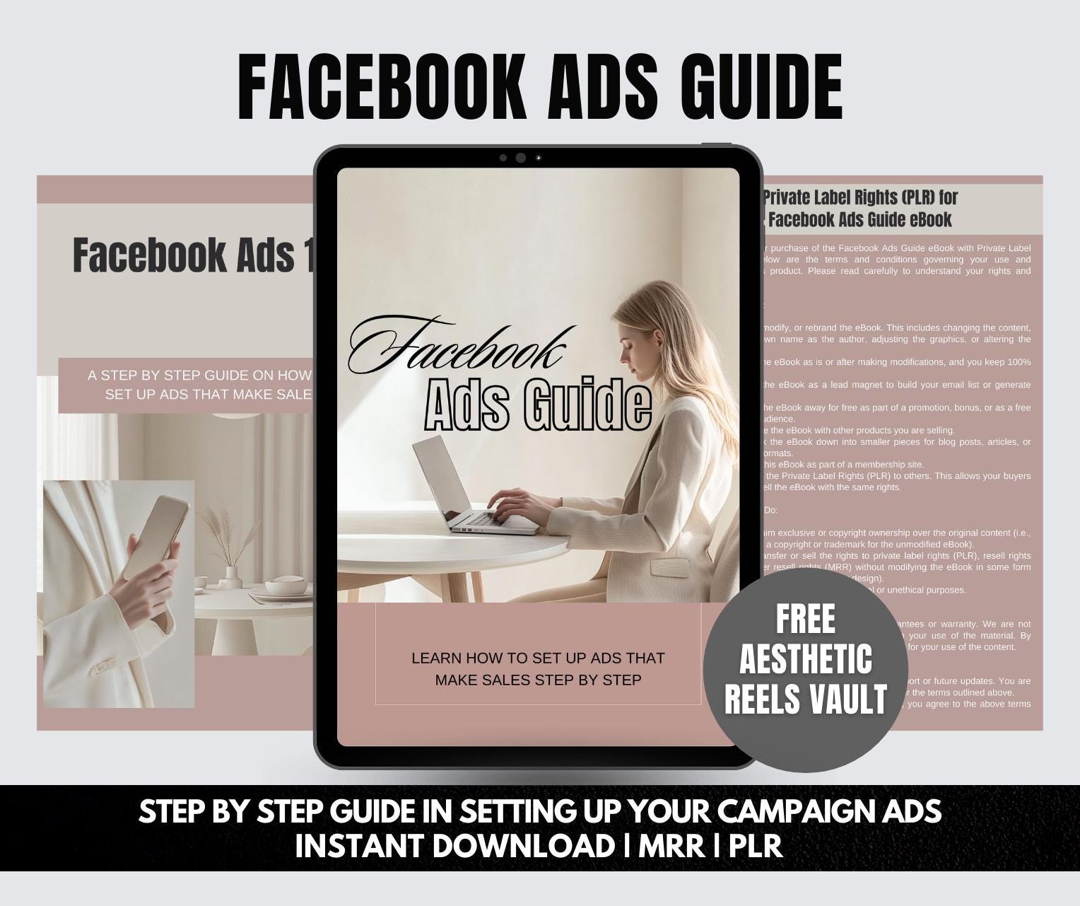 Facebook Ads Guide, Instagram Ads Guide Meta Ad Guide Mastering ...