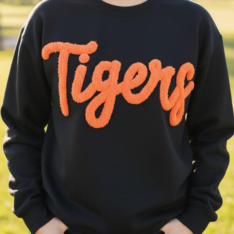 Chenille Font Customized - Etsy