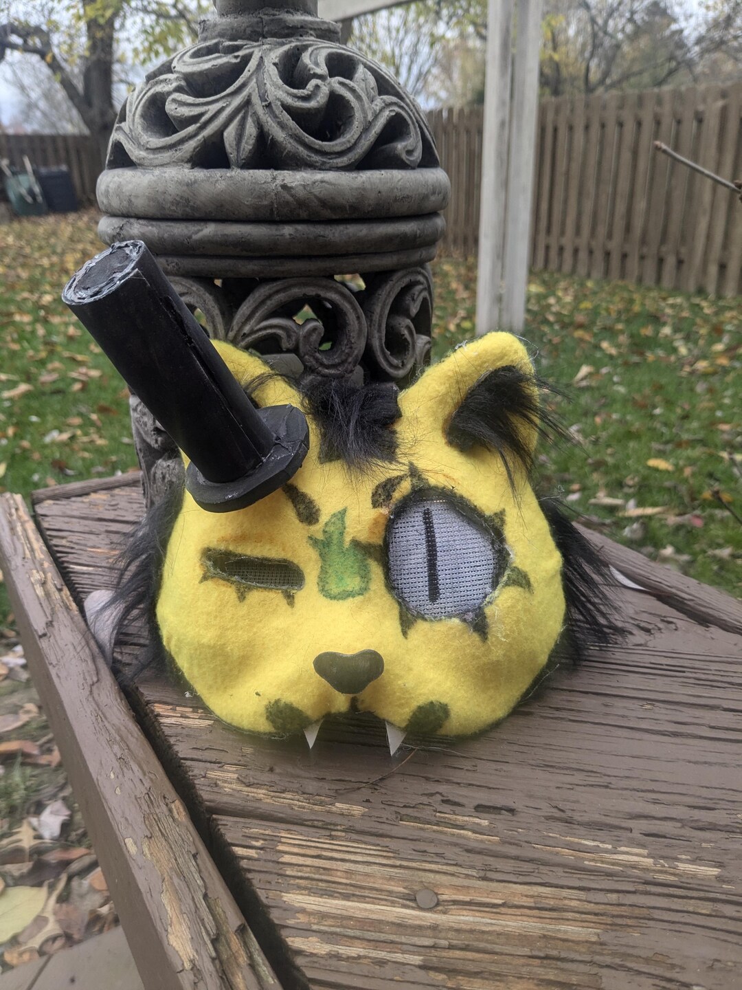 Bill Cipher Cat Mask With Removable Hat! - Etsy