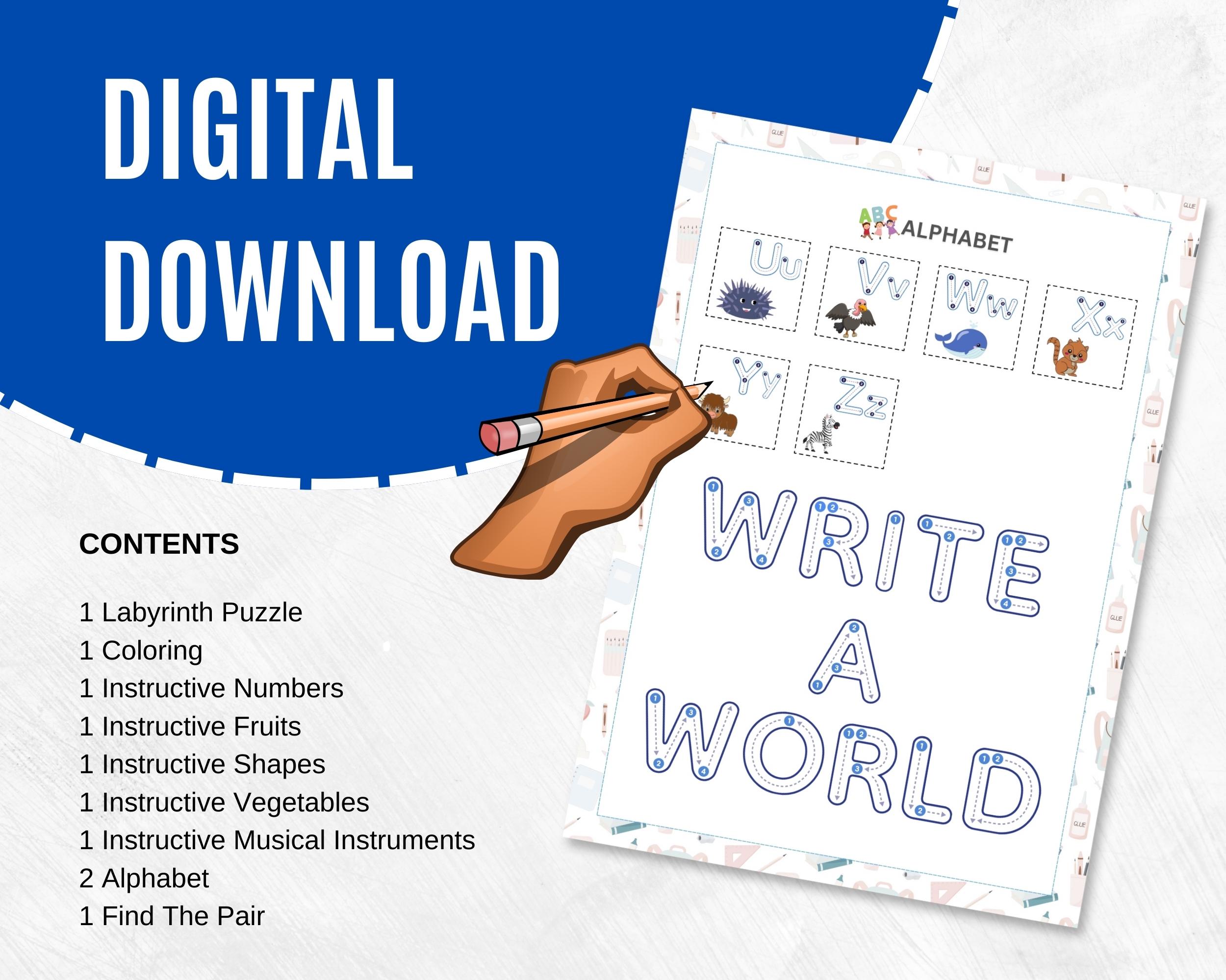 Fun and Informative Digital Pages for Kids Learn While Having Fun ...