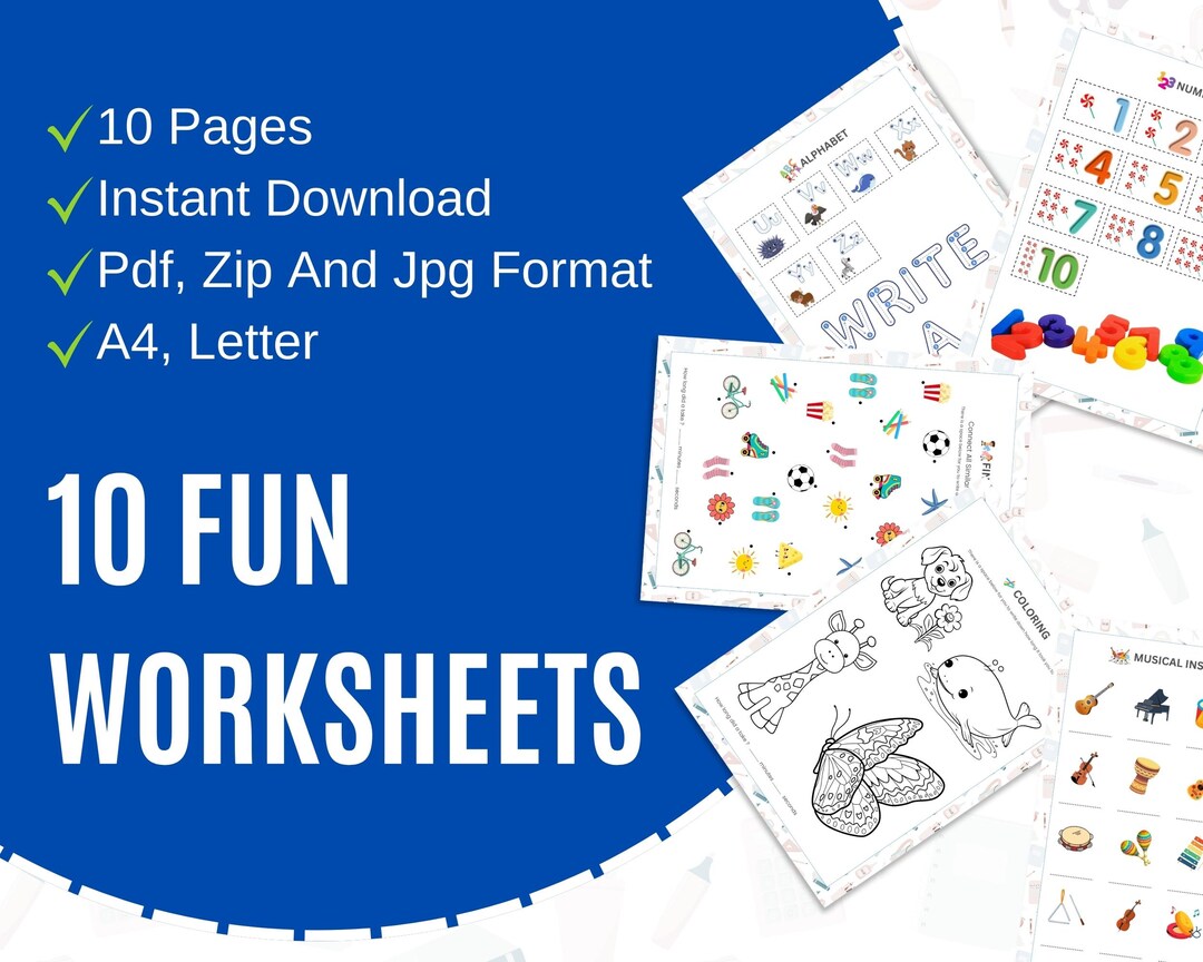 Fun and Informative Digital Pages for Kids Learn While Having Fun ...