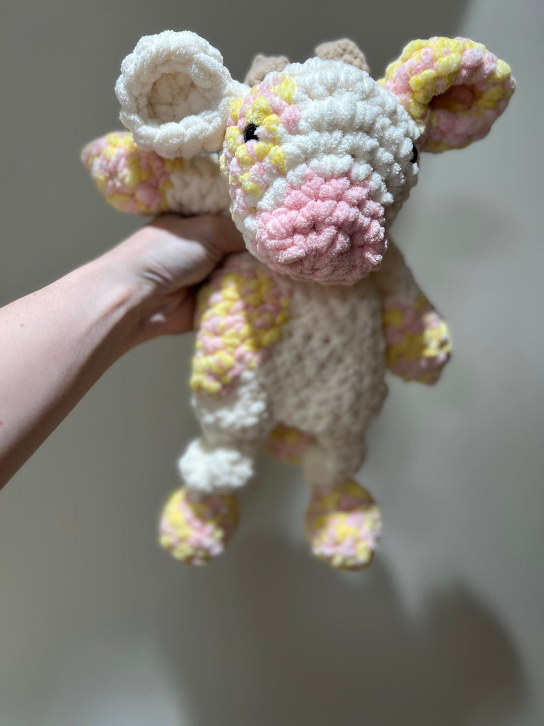 Strawberry Lemonade Cow Plushie - Etsy