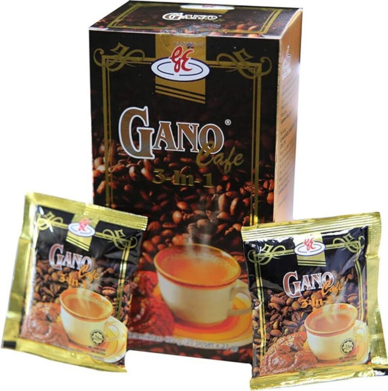 Gano Excel Cafe 3-in-1 Original Coffee With Ganoderma 4 Boxes 80 ...