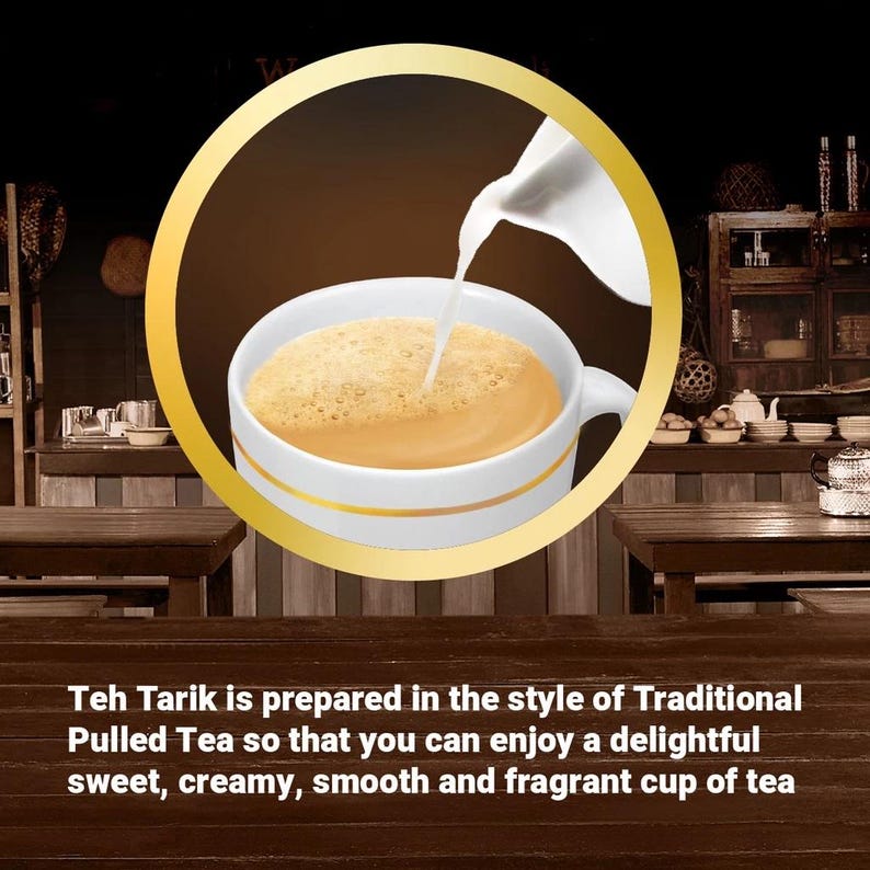 Alitea Warung 3-in-1 Teh Tarik 20g X 20 Sachets Authentic Malaysian Tea ...