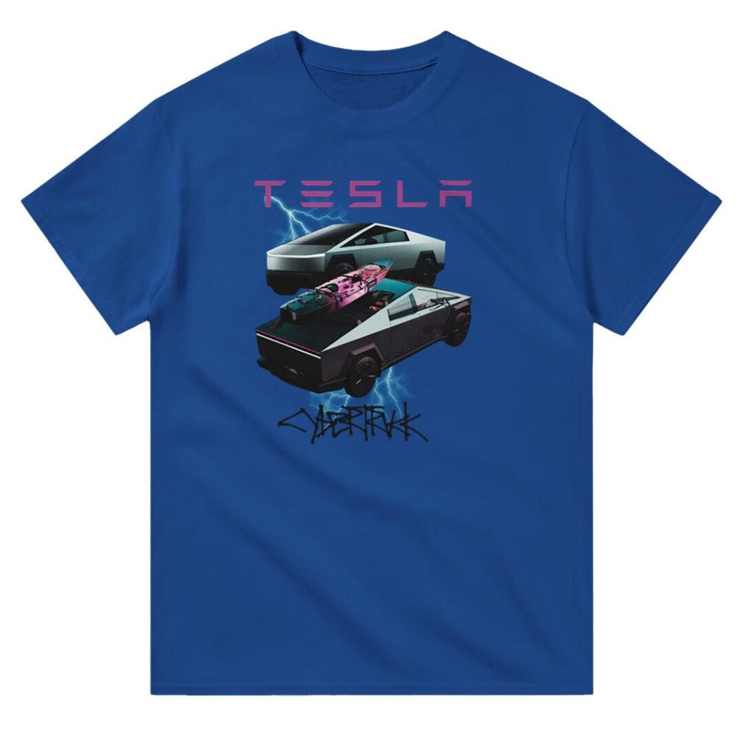 Tesla Tshirt Model 3 Cybertruck Gift Tee Model S Plaid Tshirt Truck ...