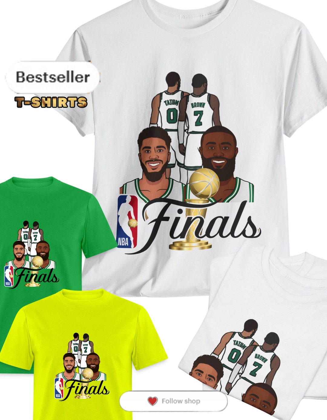 Jayson Tatum Jaylen Brown NBA Finals Team Usa Unisex Classic T-shirt ...