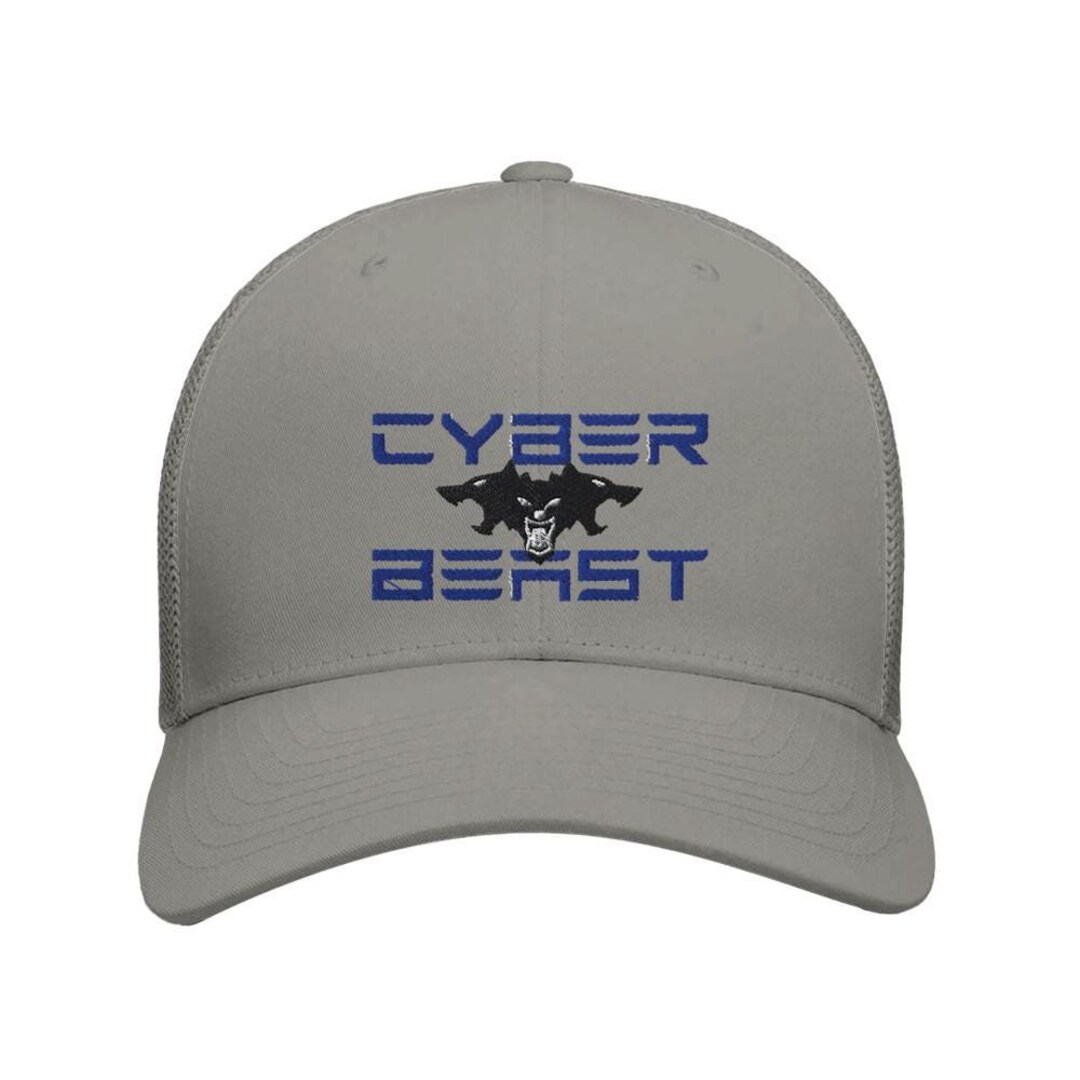 CYBERBEAST TESLA CAP Retro Trucker Cap Flexfit 6606 Tesla Roadster ...