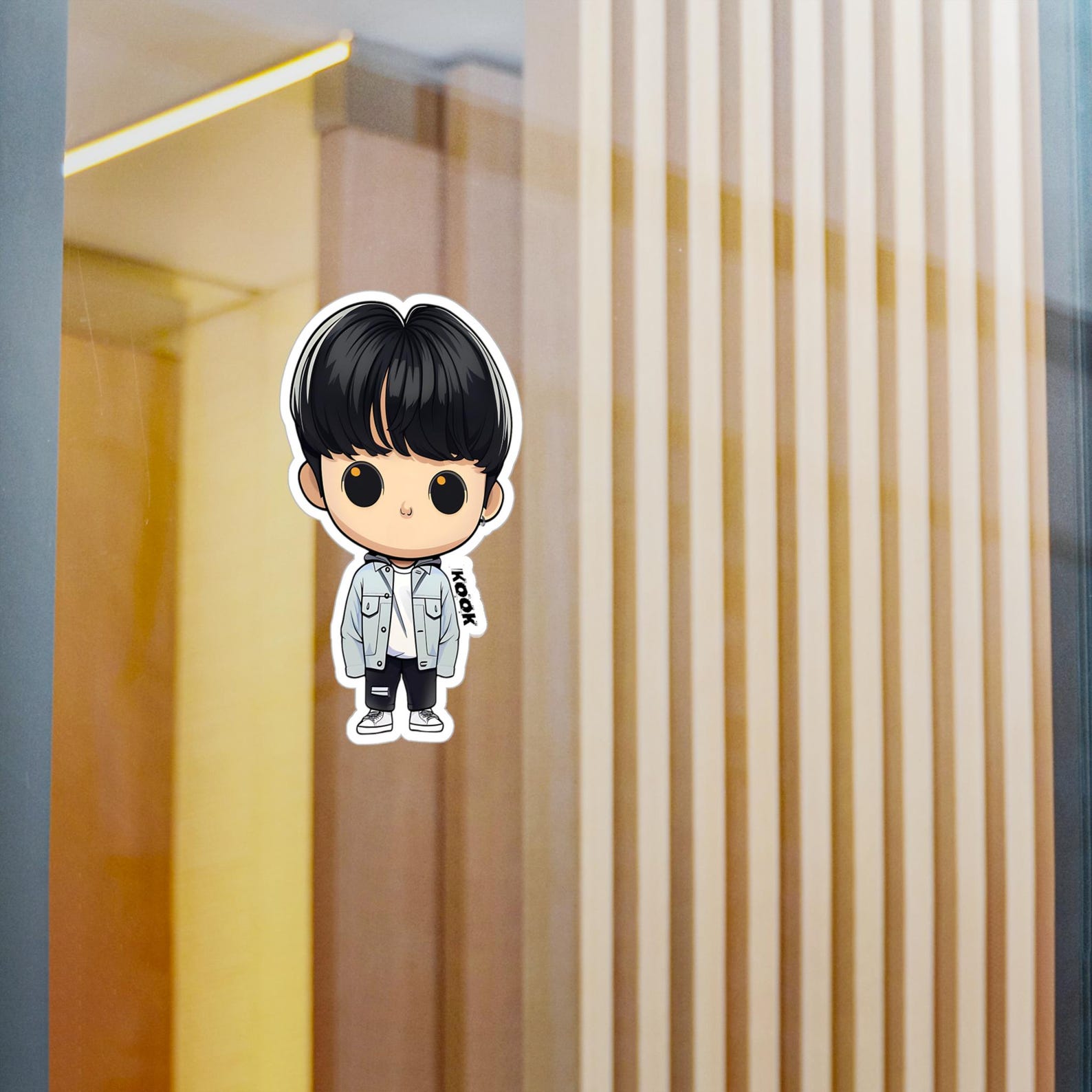 Jung Kook Funko Pop BTS Decal: Water-resistant Laptop Sticker - Etsy