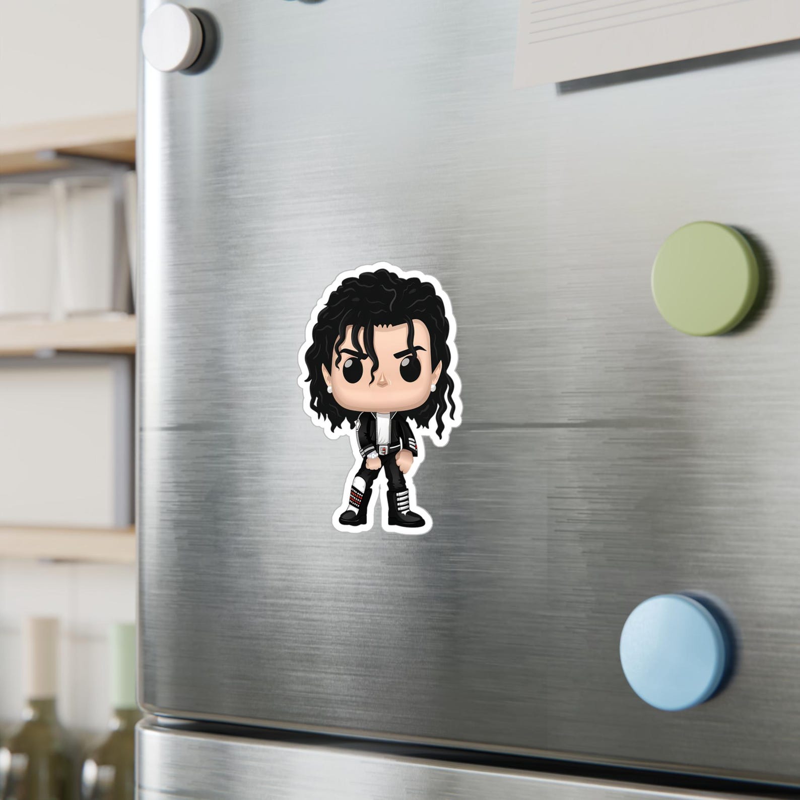 Michael Jackson Funko Pop Decal, Funko King of Pop, Decal Chibi, Decal ...