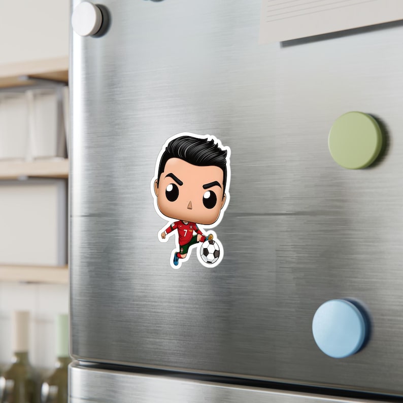 Cristiano Ronaldo CR7 Funko Pop Vinyl Decal Sticker - Etsy UK