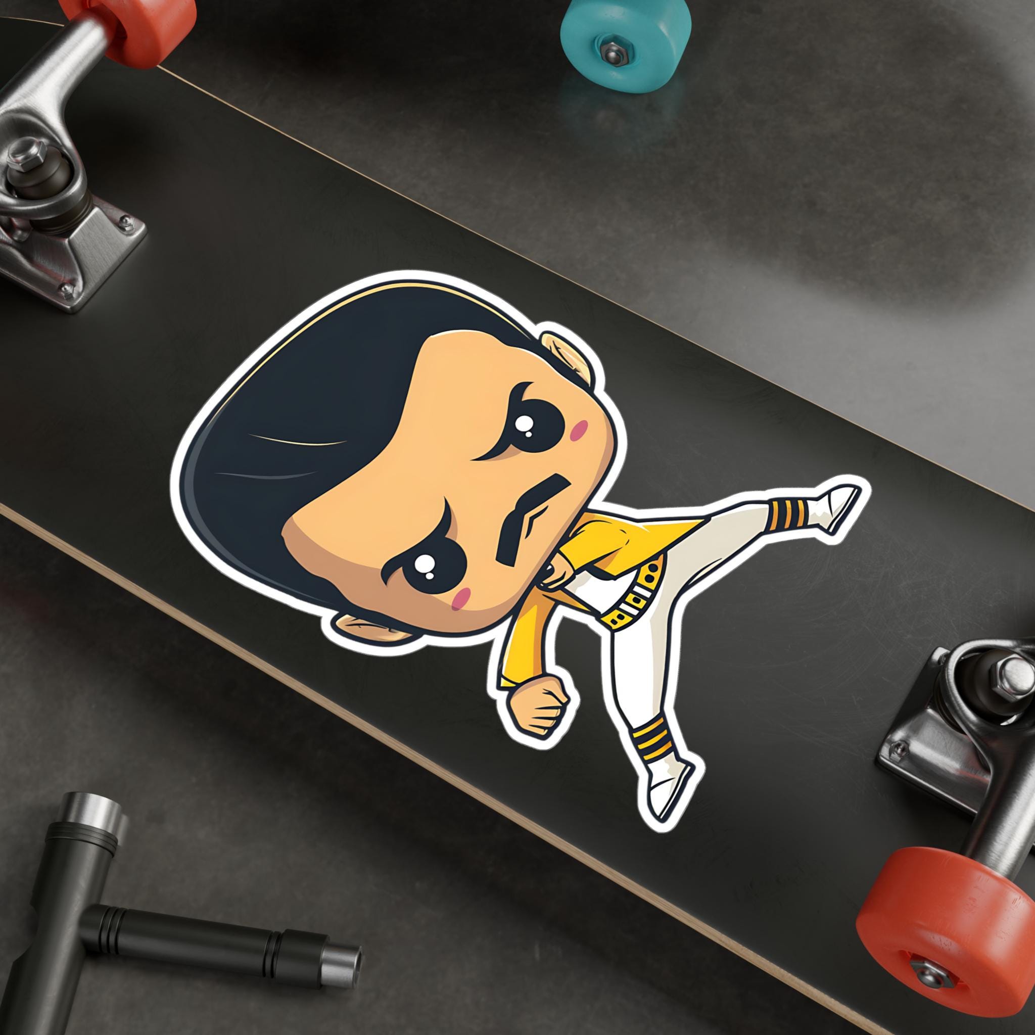 Freddie Mercury Chibi Sticker: Funko Pop Decal for Laptops, Cars - Etsy