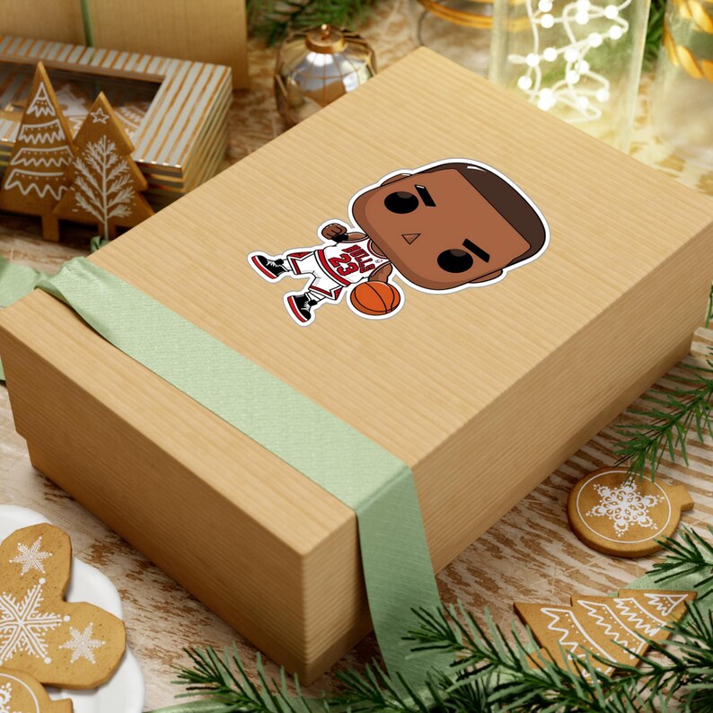 Michael Jordan Funko Pop Chibi Decal: Laptop Car Sticker - Etsy