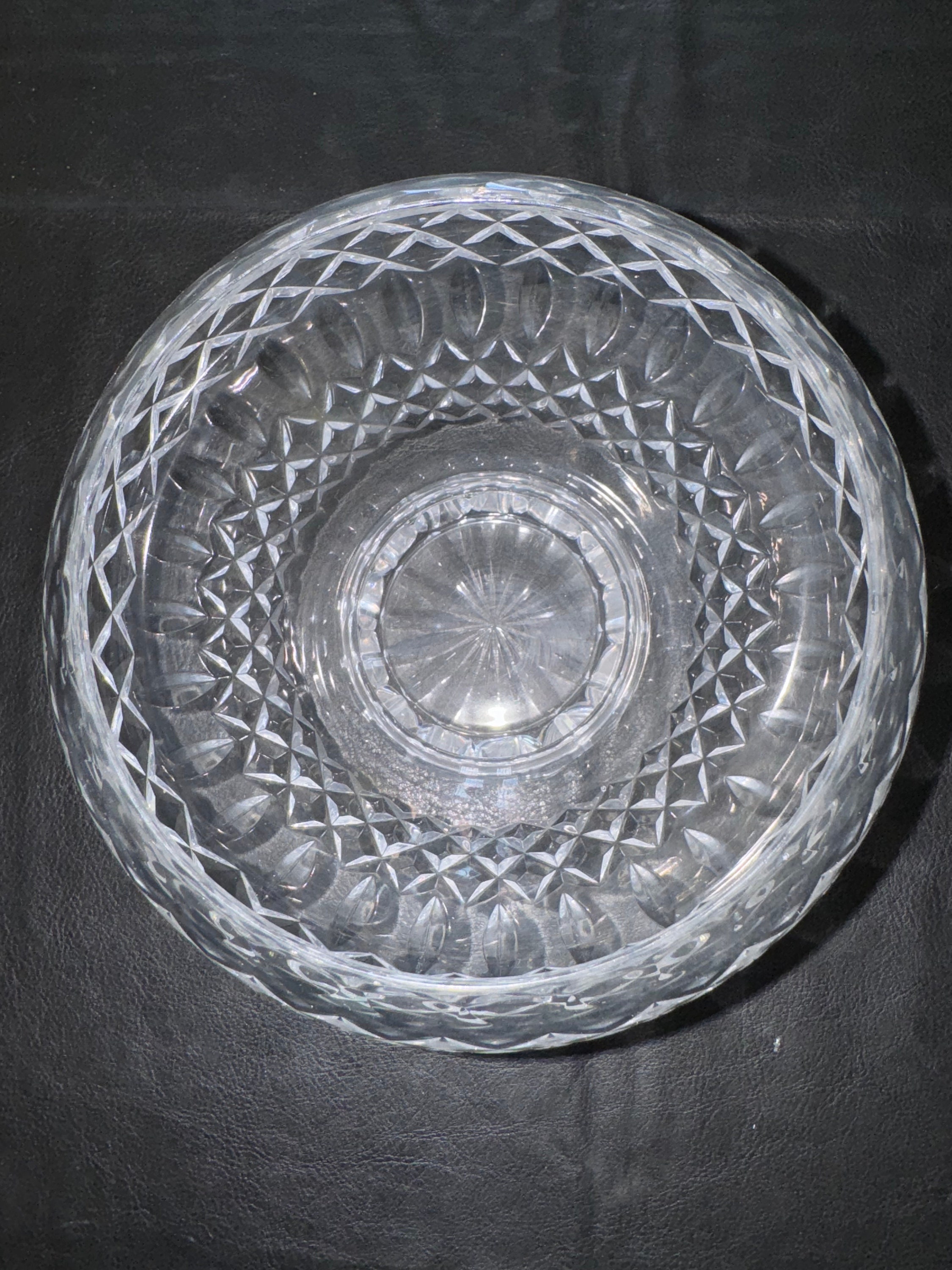 Waterford Crystal Raised Bowl - Etsy