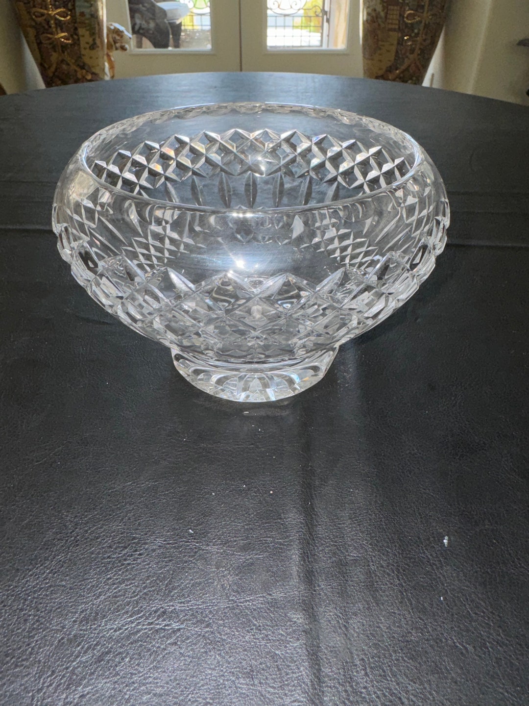 Waterford Crystal Raised Bowl - Etsy