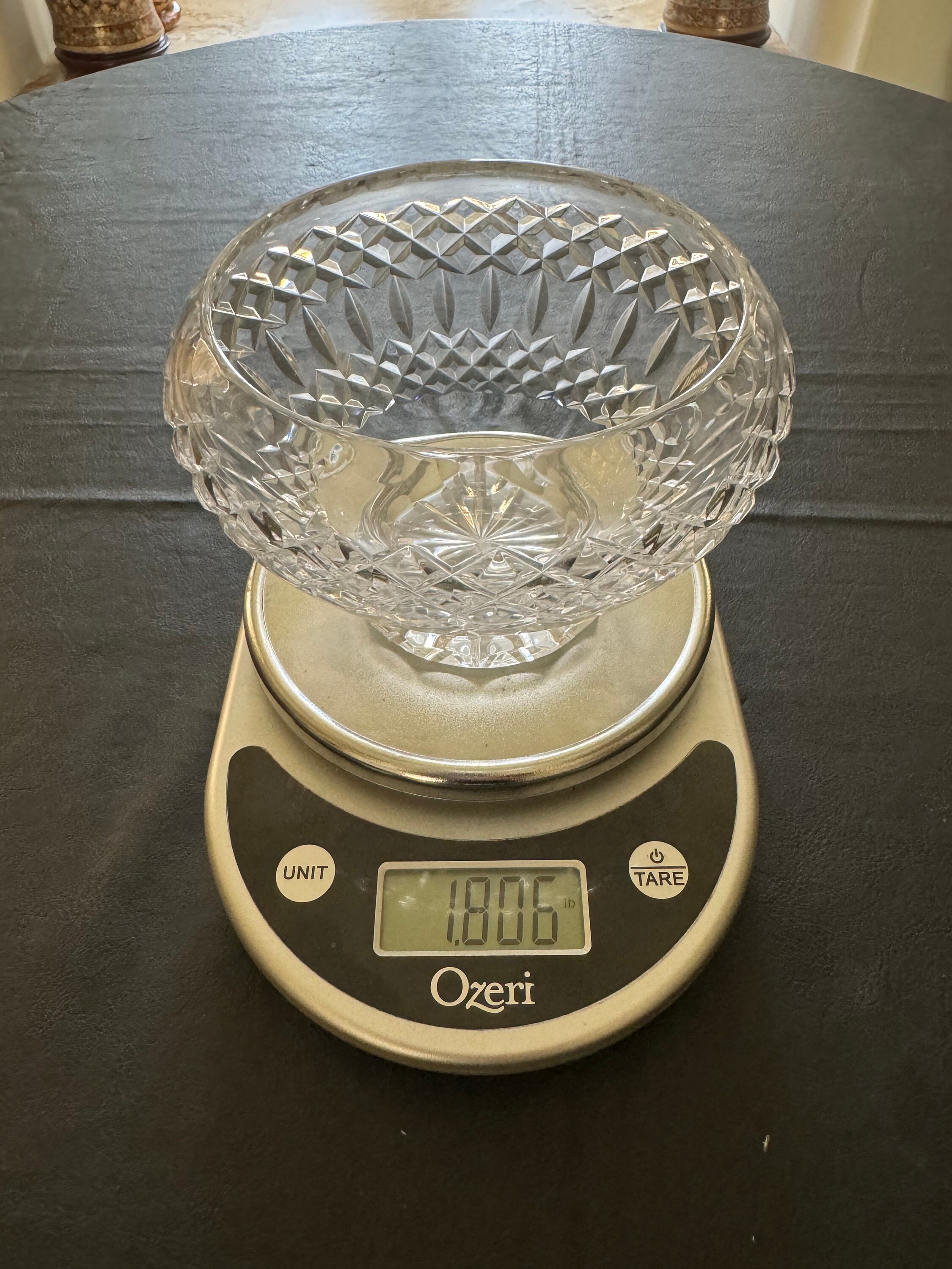 Waterford Crystal Raised Bowl - Etsy