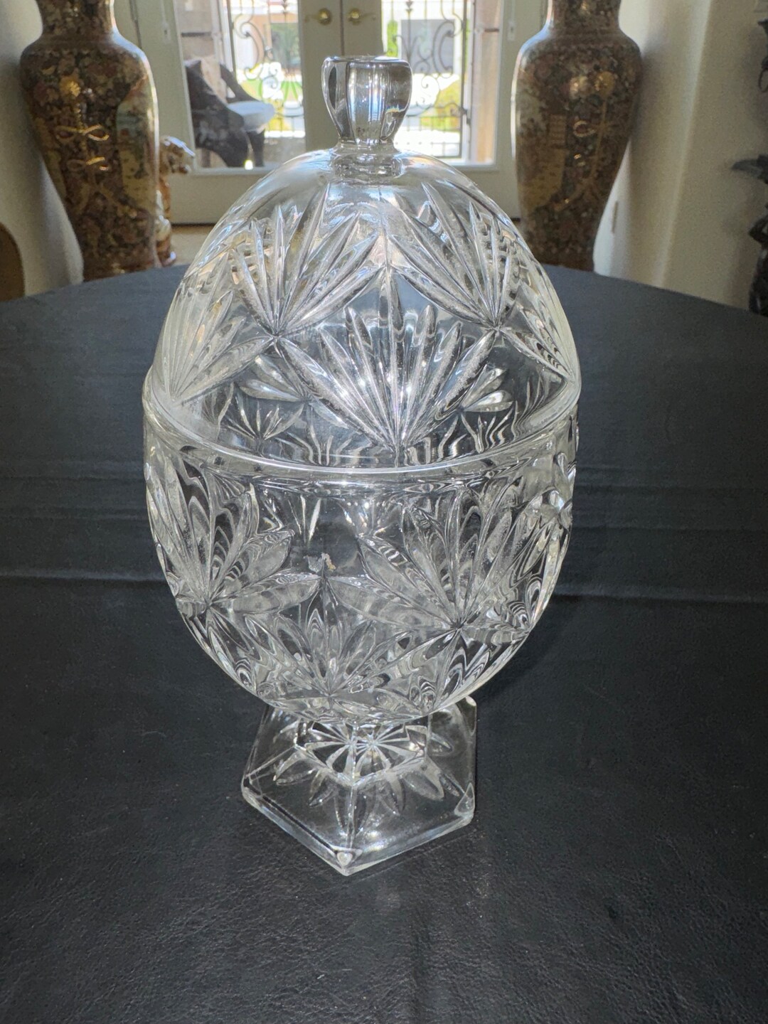 Waterford Crystal Bowl With Lid for Candies - Etsy