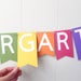 Rainbow Kindergarten Banner Garland / Photo Prop / Adjustable - Etsy