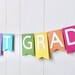 Rainbow Kindergarten Banner Garland / Photo Prop / Adjustable - Etsy