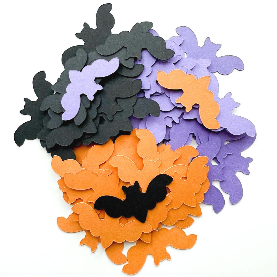 Luxe Paper Bat Confetti 2 Inch - Etsy