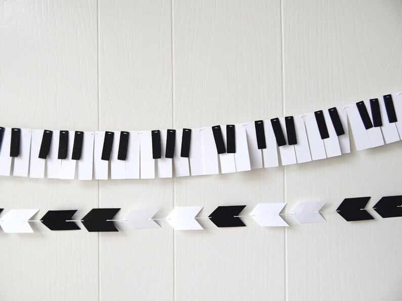 Piano Garland / 88 Key Mini / Music Garland / Recital Garland / Mini ...