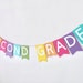 Rainbow Kindergarten Banner Garland / Photo Prop / Adjustable - Etsy