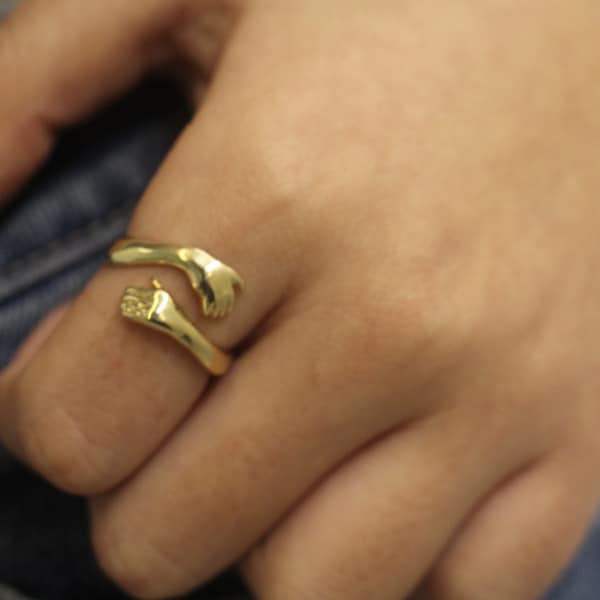 Hand Ring - Etsy