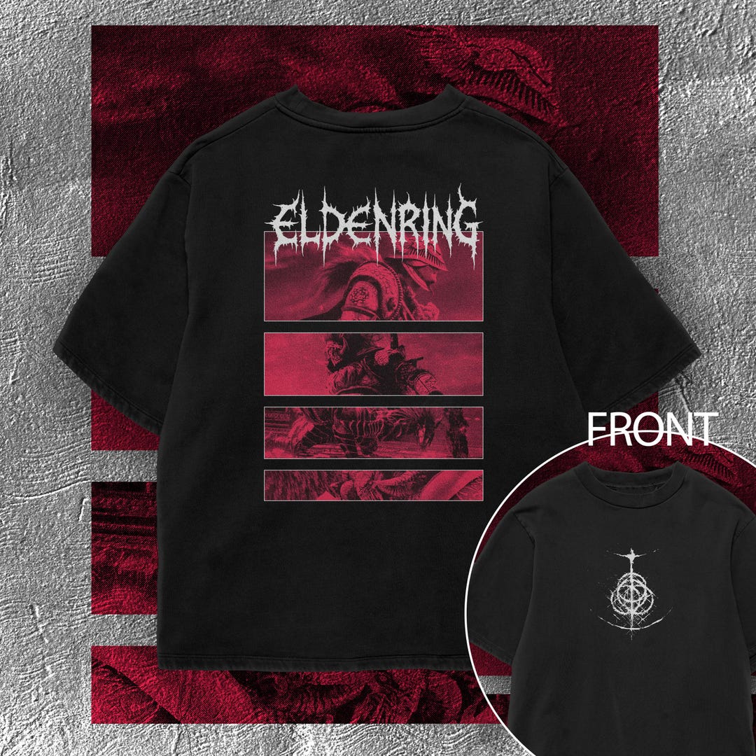 Elden Ring Boss Fight T-shirt, Video Game Tee, Gaming Apparel, RPG ...
