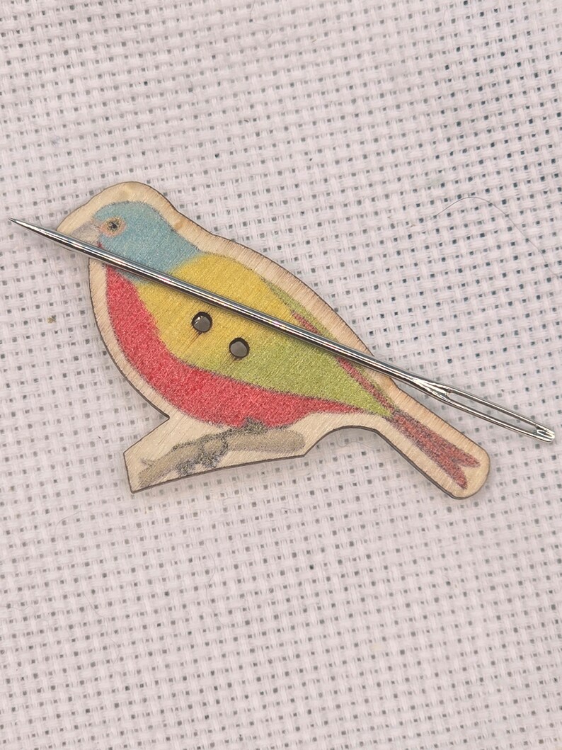 Bird Needle Minder | Magnetic Button | Needle Holder| Needle Nanny ...