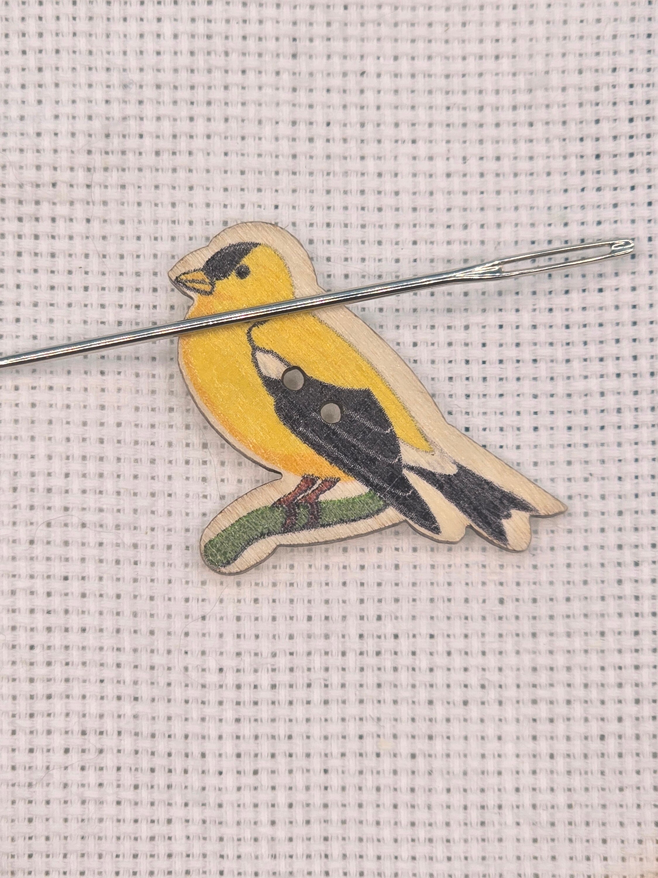 Bird Needle Minder | Magnetic Button | Needle Holder| Needle Nanny ...