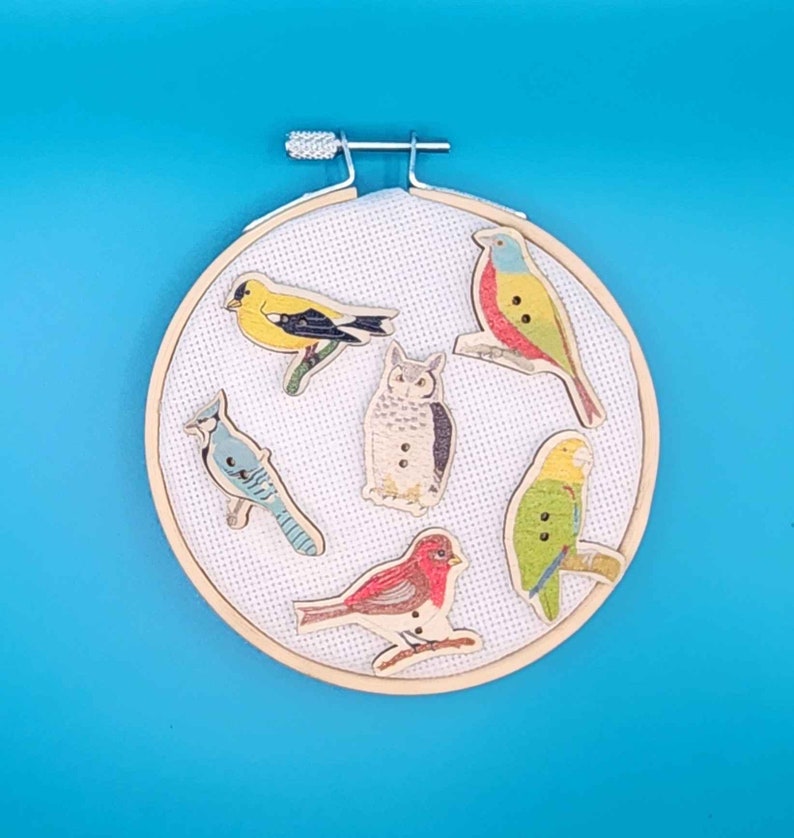 Bird Needle Minder | Magnetic Button | Needle Holder| Needle Nanny ...